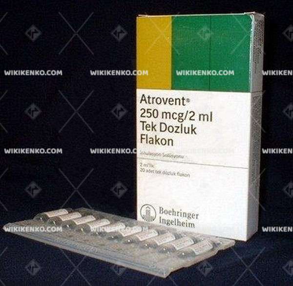 Atrovent Nebulizasyon Solution 250 Mcg WikiKenko Atrovent Nebulizasyon Solution 250 Mcg WikiKenko