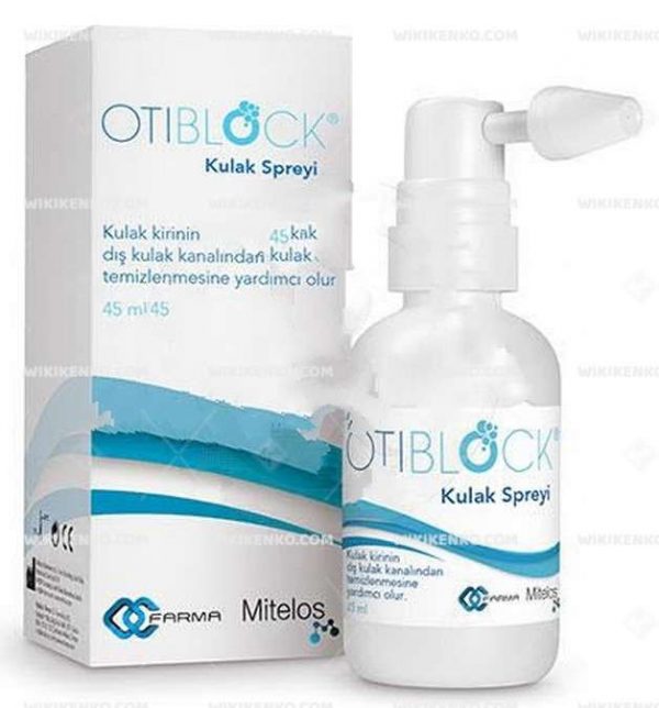 Otiblock Ear Spray | WikiKenko